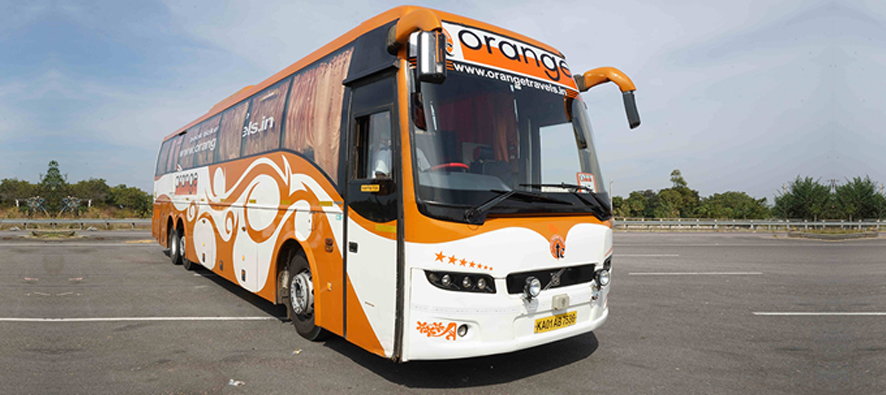 Photo Gallery, Bus Photos, Fleet Photos | Orange Travels