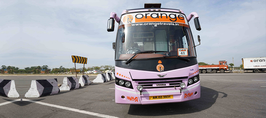 Photo Gallery, Bus Photos, Fleet Photos | Orange Travels