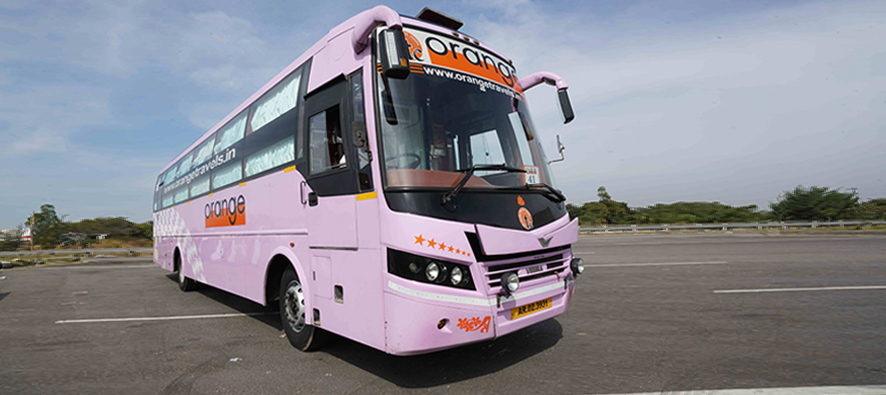 Photo Gallery, Bus Photos, Fleet Photos | Orange Travels