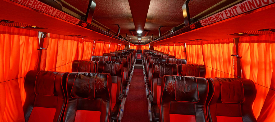 Photo Gallery, Bus Photos, Fleet Photos | Orange Travels