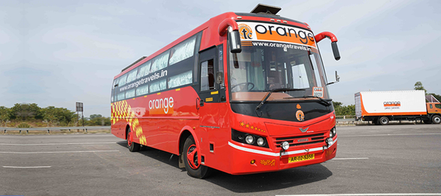 Photo Gallery, Bus Photos, Fleet Photos | Orange Travels