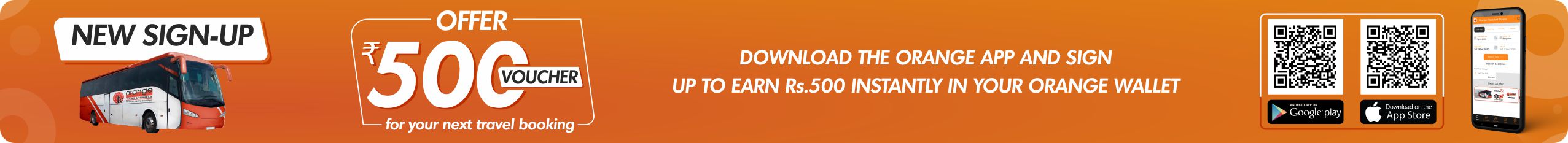 Online Bus Ticket Booking, Route, Time Schedule | Orange Travels