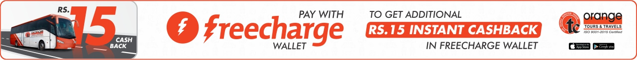 Online Bus Ticket Booking, Route, Time Schedule | Orange Travels